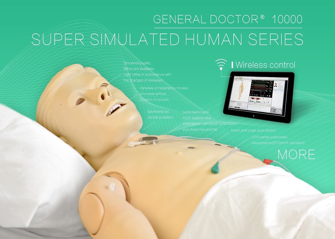 General Doctor Emergency Human Patient Simulator for CPR Training and ...